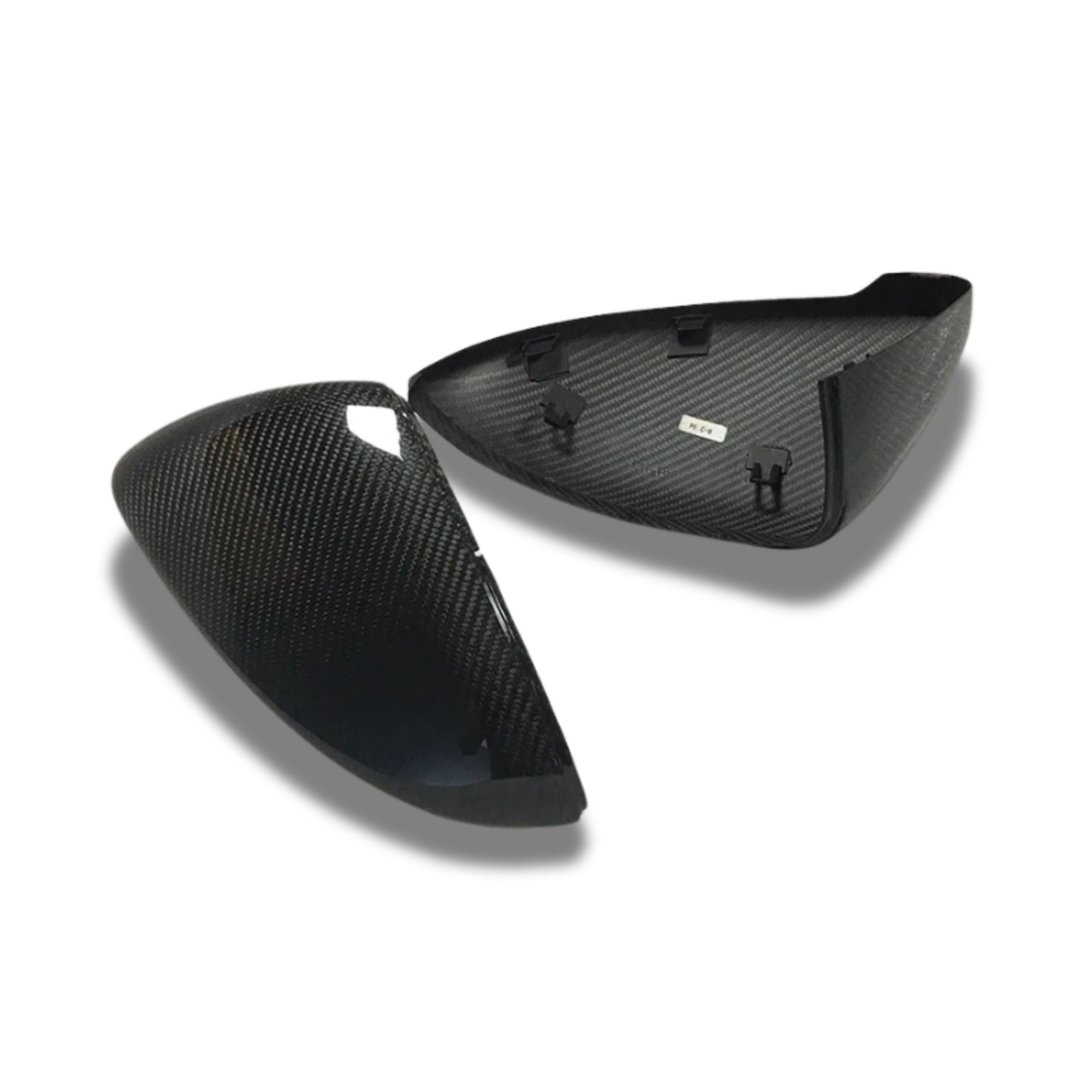 Vw Golf MK7 MK7.5 GTI GTD R Prepreg-Spiegelkappen aus Carbon von OPTIC